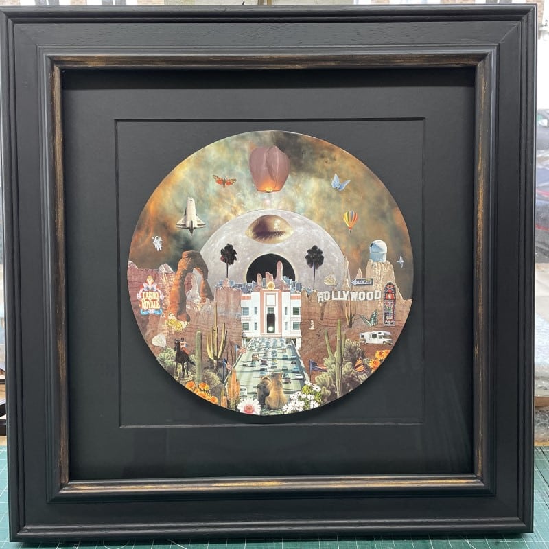 Custom vinyl record - Primrose Hill Framing